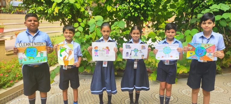 Swachhata Pakhwada, Poster-Making Activity | DPS Parowal